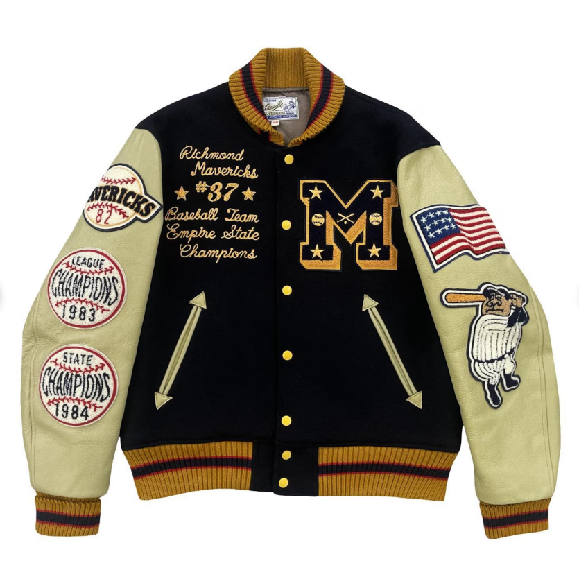 Vintage Championship Varsity Jacket - gen-zfashion